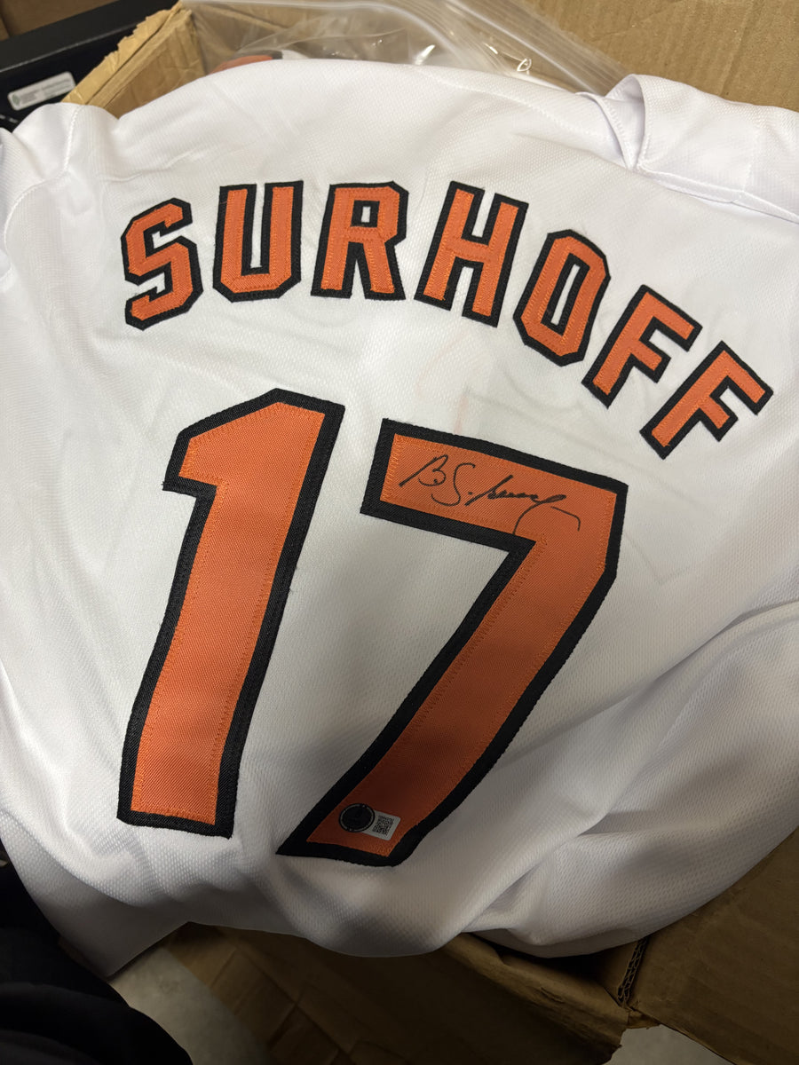 Bj Suroff signed custom jersey Beckett authenticated – Lupton's Sports ...