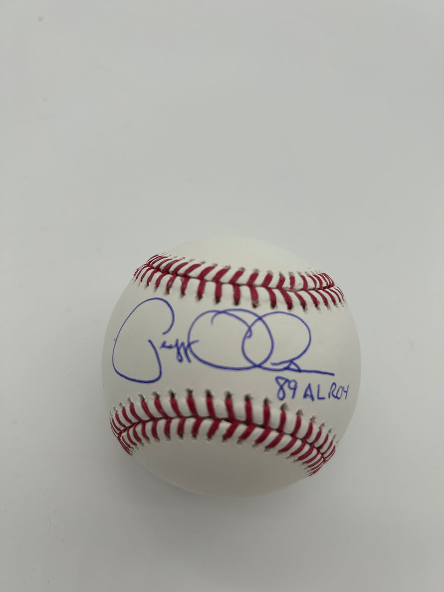Gregg Olson signed Major League Baseball – Lupton's Sports Collectibles