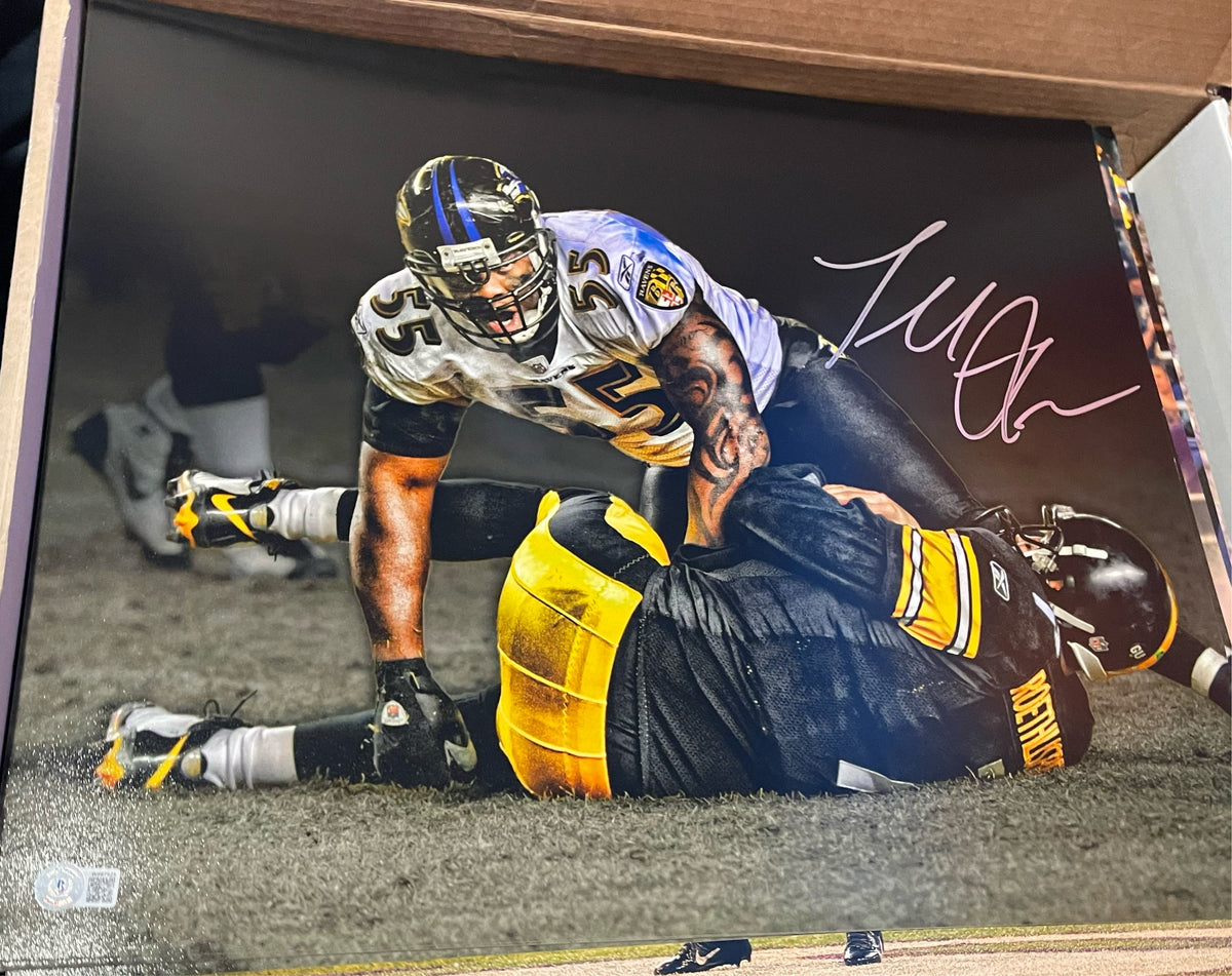Terrell Suggs Signed 16x20 Photo – Lupton's Sports Collectibles