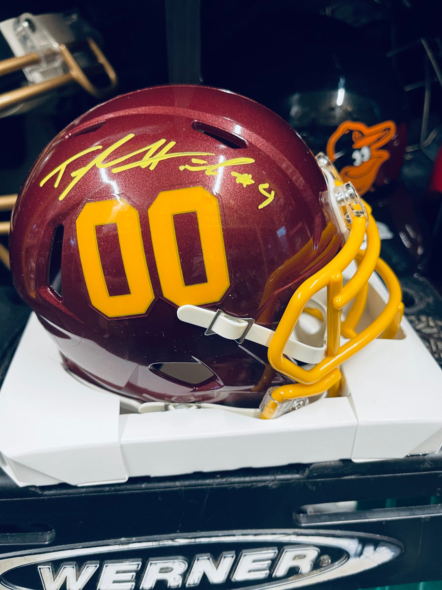 Terry Mclaurin mini helmet – Lupton's Sports Collectibles