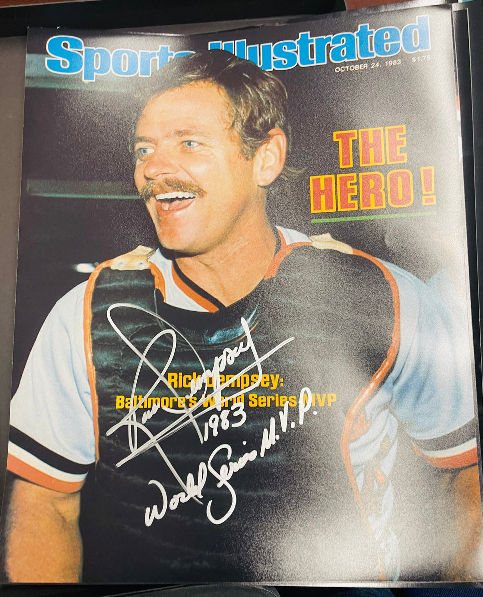 Rick Dempsey signed 16x20 photo – Lupton's Sports Collectibles